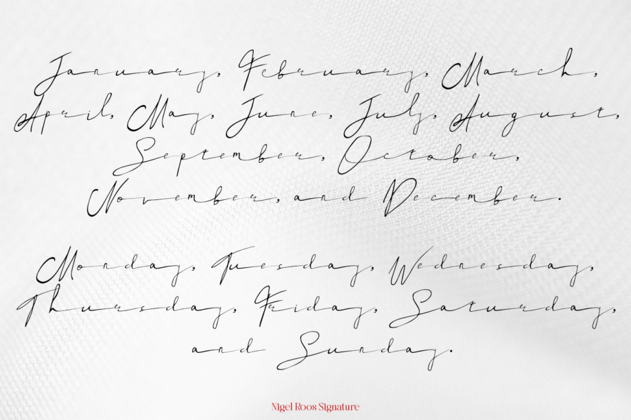 Nigel Roos Signature – Type Class Heroes